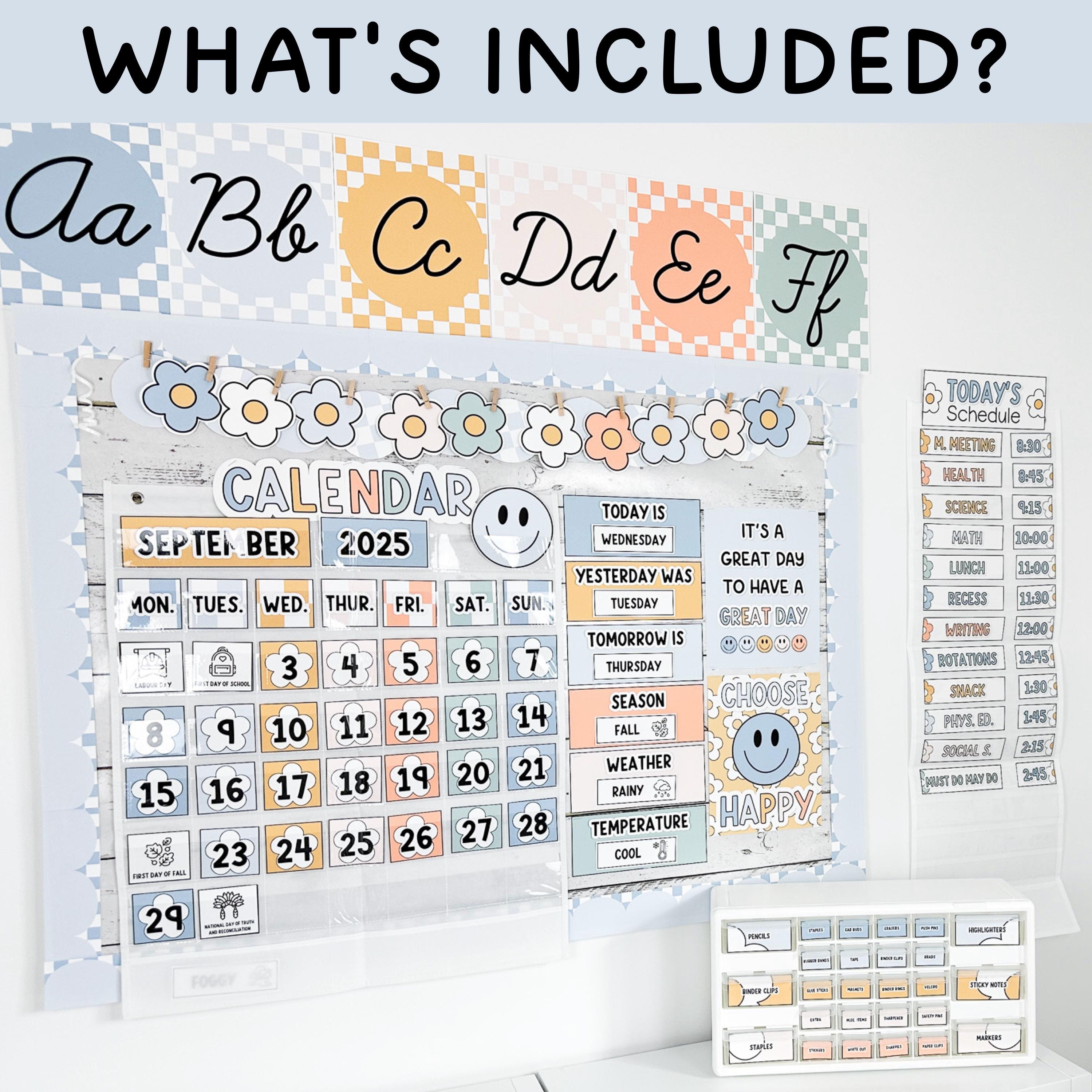 Fun Modern Boho Classroom Decor Bundle for a Boho Classroom Theme ...