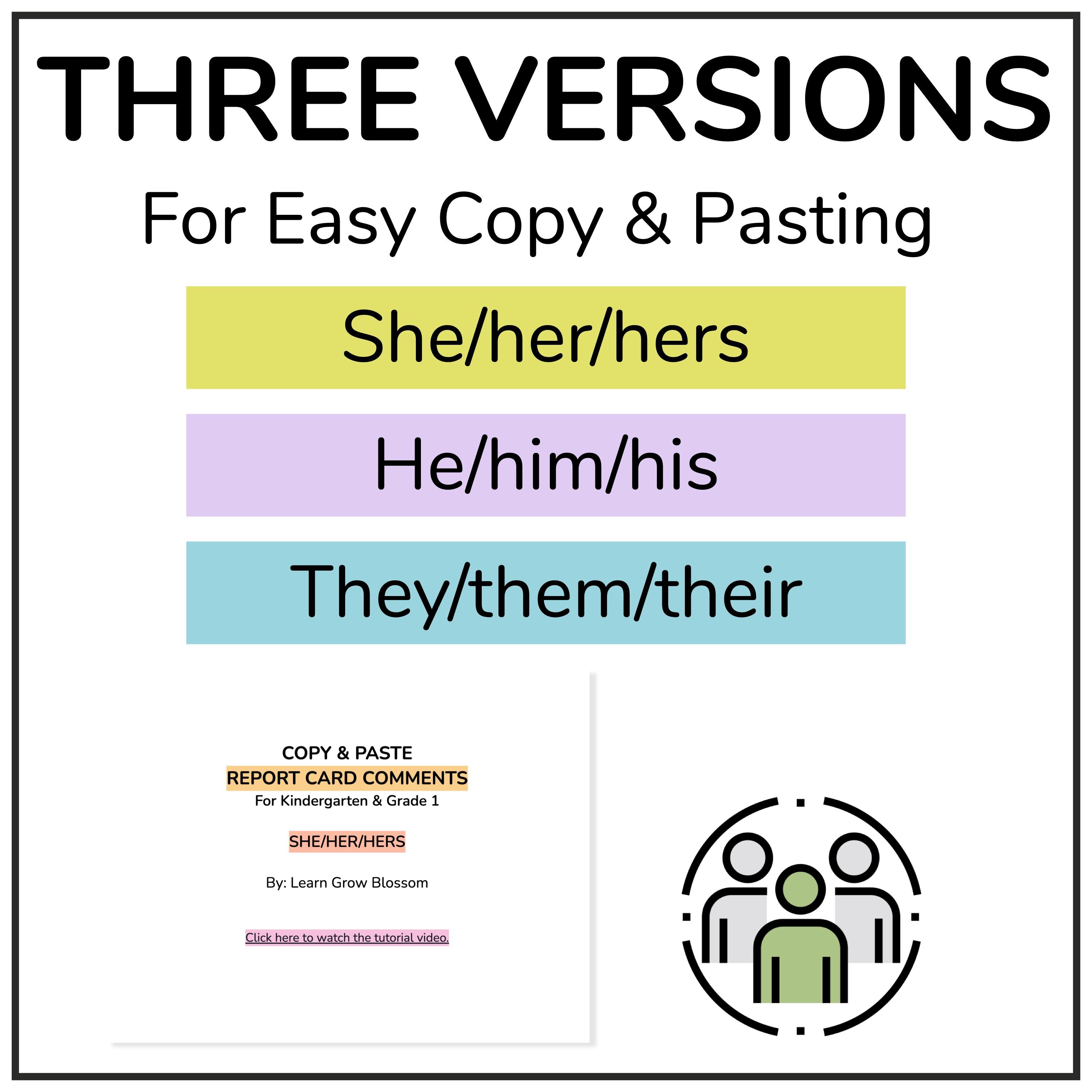 300+ Kindergarten Report Card Comments & Grade 1 Report Card Comments ...