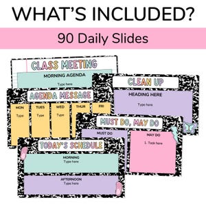 400+ Composition Notebook Google Slides Templates for Teachers ...