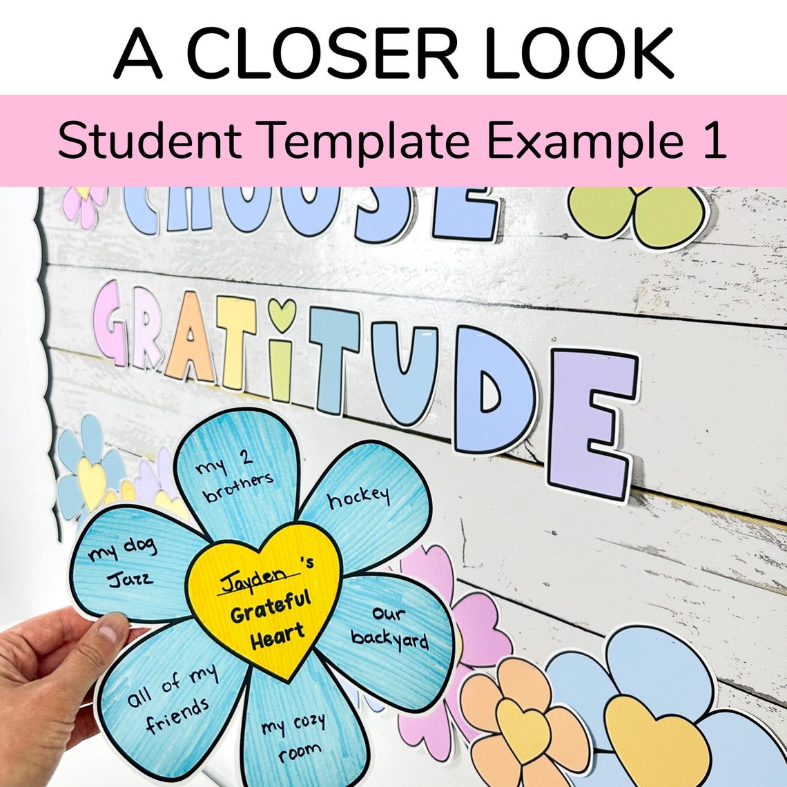 Thankful Bulletin Board, Gratitude Bulletin Board & Craft, Thanksgiving ...