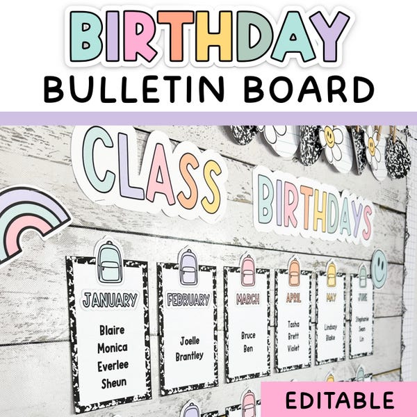 Birthday Board - Etsy