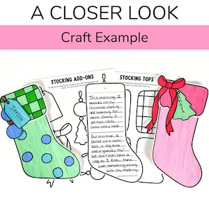 Christmas Stocking Craft to Create a Stocking Christmas Bulletin Board ...