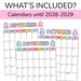 Teacher Calendar 2024-2025 for Teacher Planning | Class Calendar for ...
