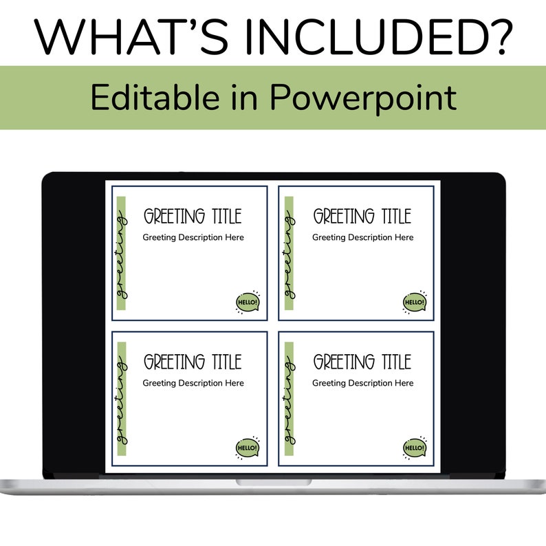 Morning Meeting Greetings With Editable Morning Meeting Cards in ...