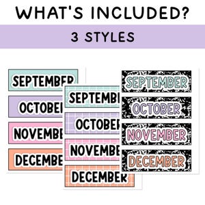 Composition Flip Calendar Editable for Pastel & Composition Notebook ...