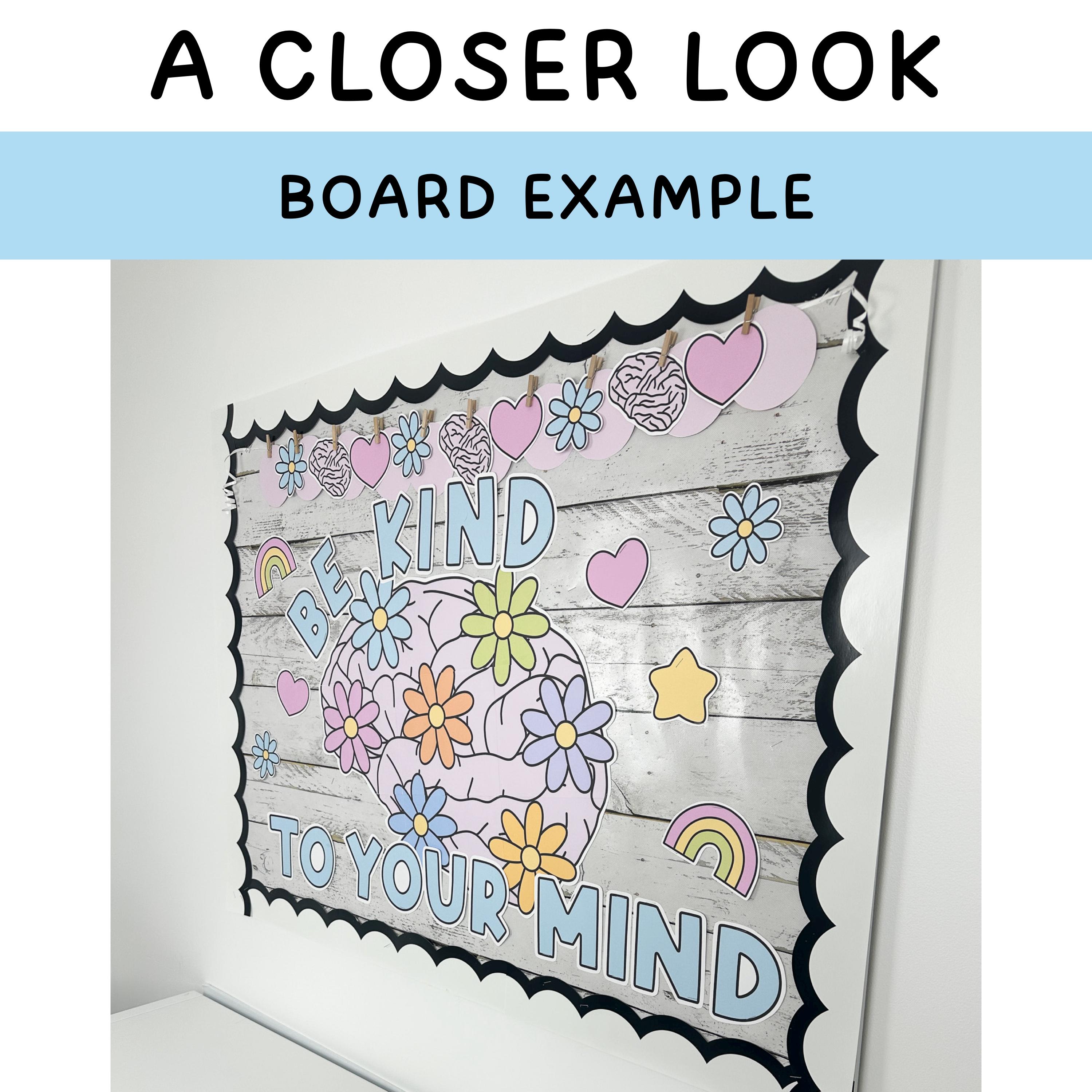 Mental Health Bulletin Board for Mental Health Awareness Month, World ...