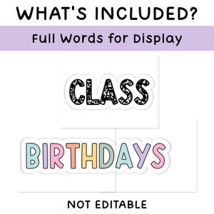 Composition Notebook Birthday Display Editable - Happy Birthday ...