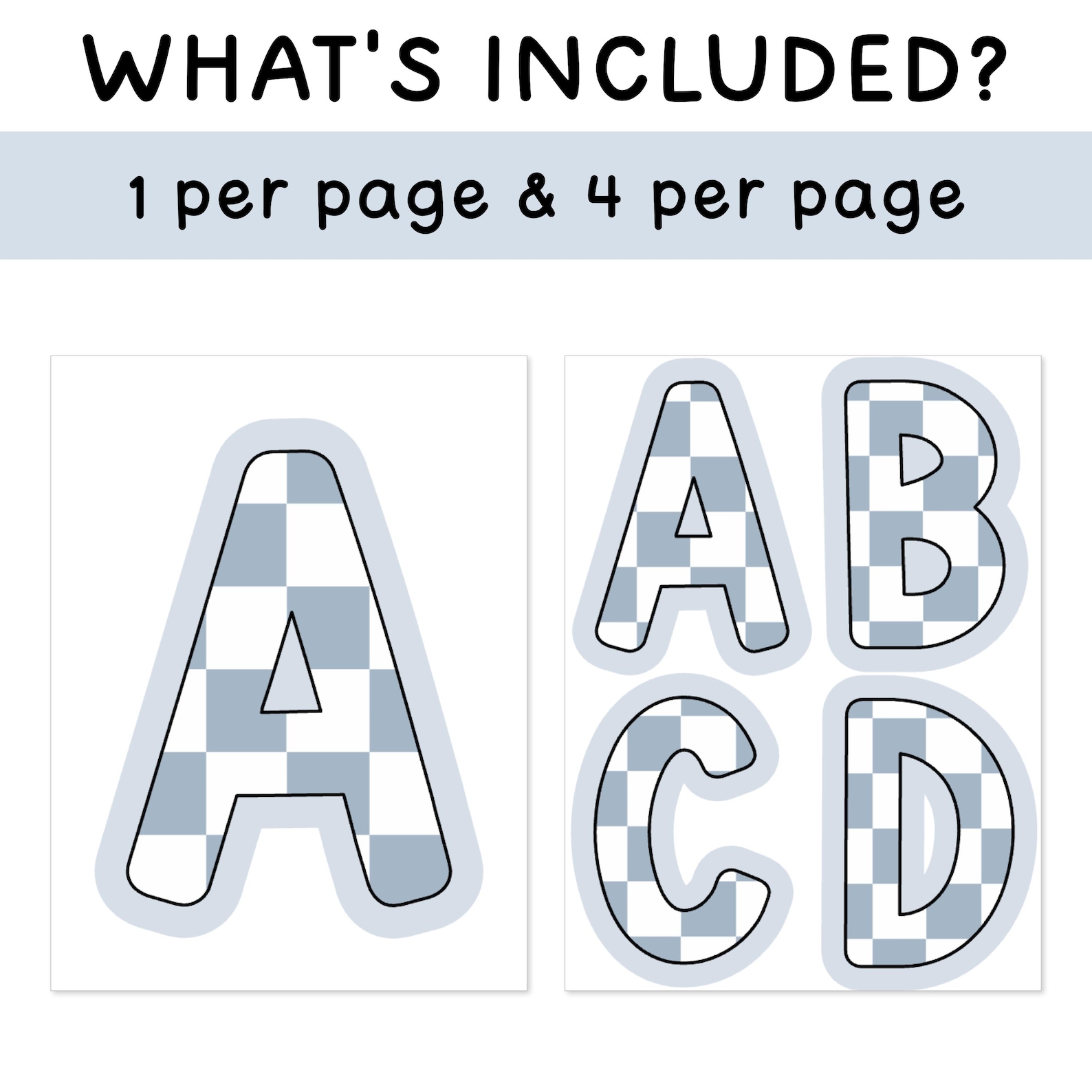 Boho Bulletin Board Letters & Printable Bulletin Board Letters - Etsy