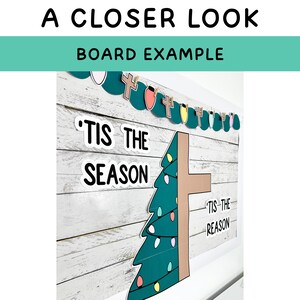 A Catholic & Christian Christmas Bulletin Board for Church or School ...