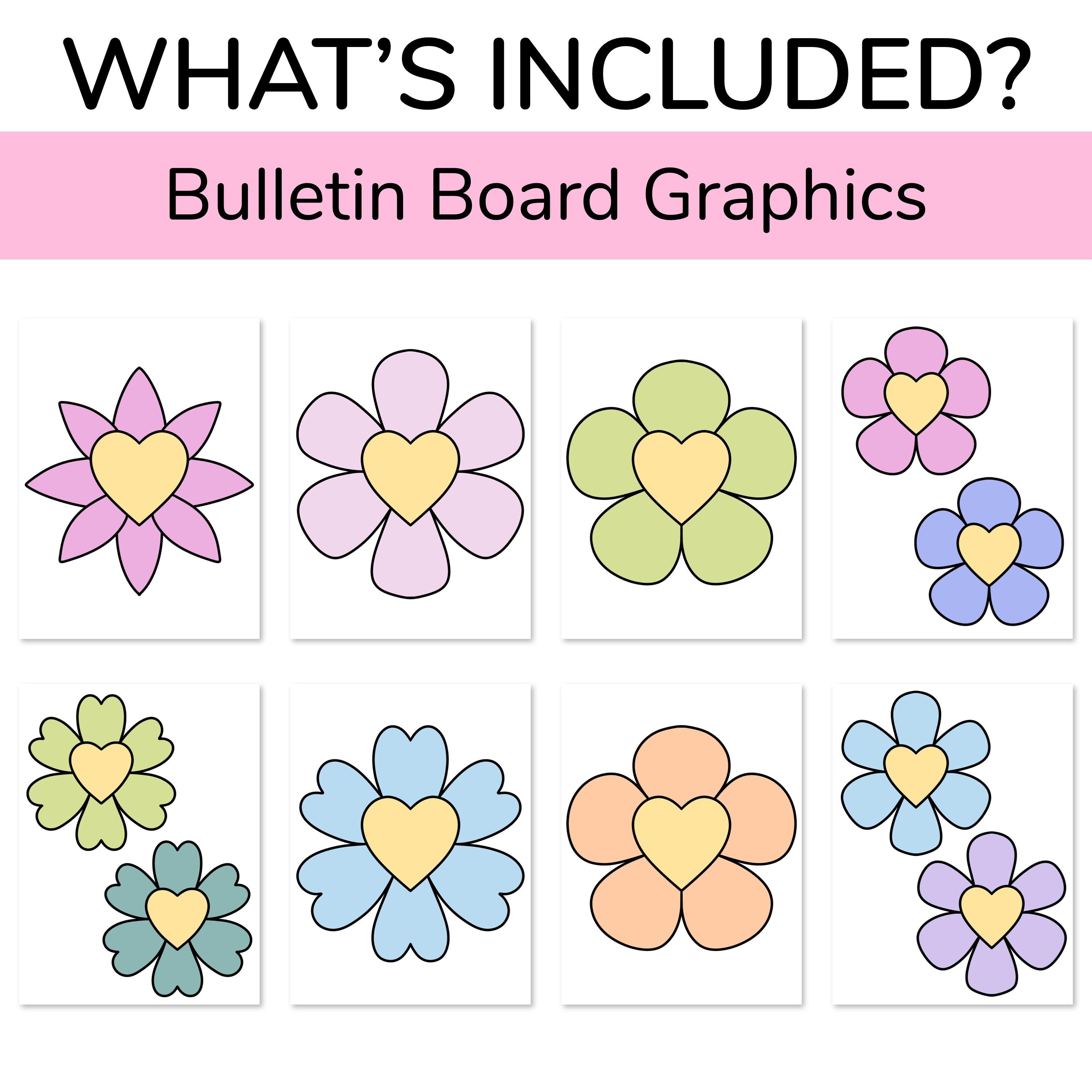 Thankful Bulletin Board, Gratitude Bulletin Board & Craft, Thanksgiving ...