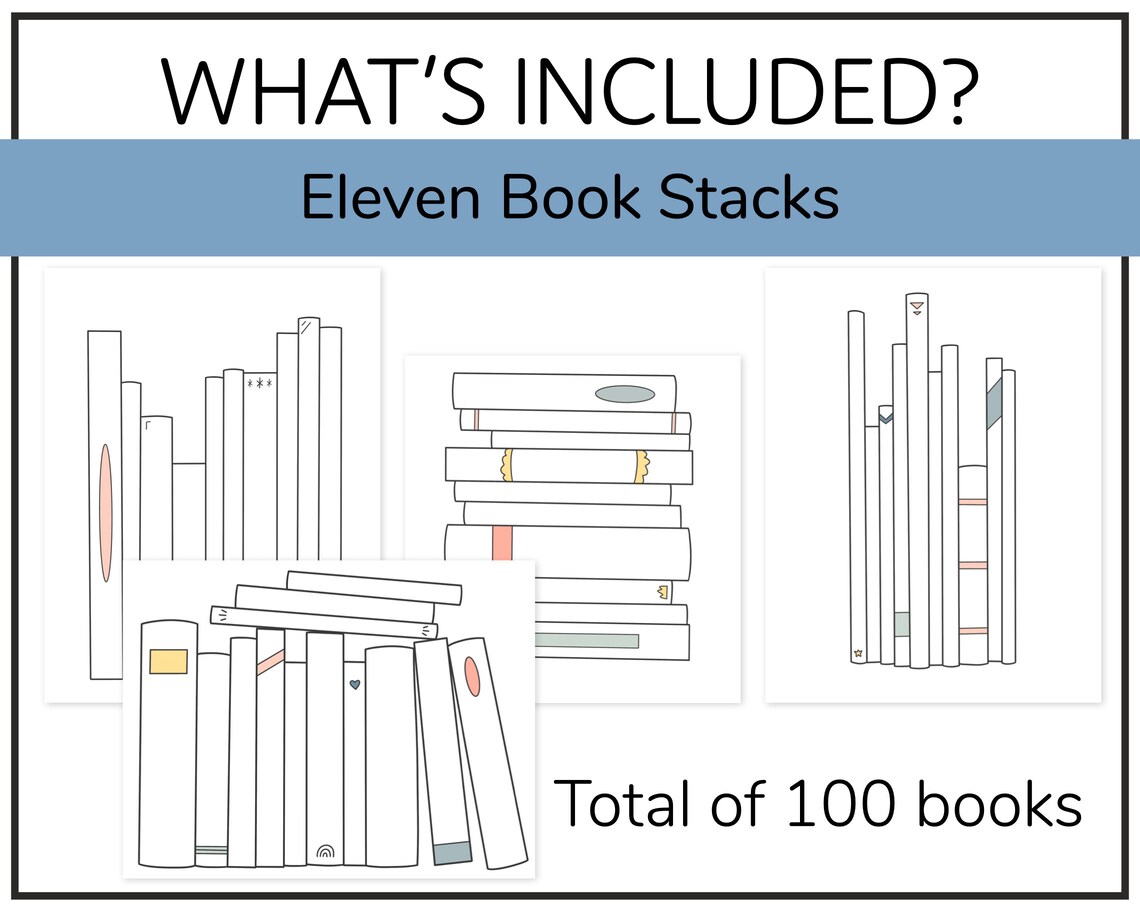 Books We've Read Bulletin Board Kit Books We (Instant Download) - Etsy