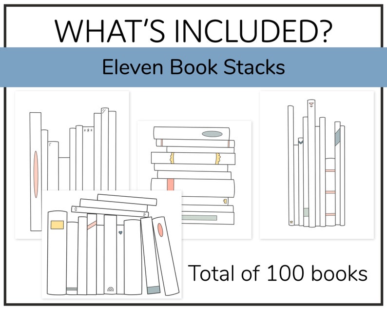 Books We've Read Bulletin Board Kit Books We (Instant Download) - Etsy