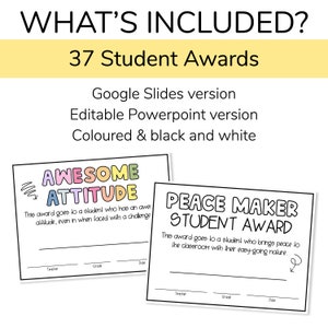 End of Year Awards - Student Awards but Make It Student Choice Awards ...