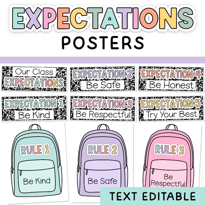 Classroom Rules - Etsy