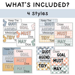 Boho Classroom Editable Whiteboard Labels for Classroom Organization ...