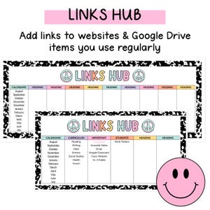 Digital Teacher Planner | Google Sheets Teacher Planner 2025-2026 ...