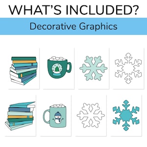 Winter Bulletin Board Kit, Winter Reading & Fireplace Bulletin Board - Etsy