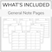 Digital Teacher Binder for Teacher Notes, Student Observations and ...