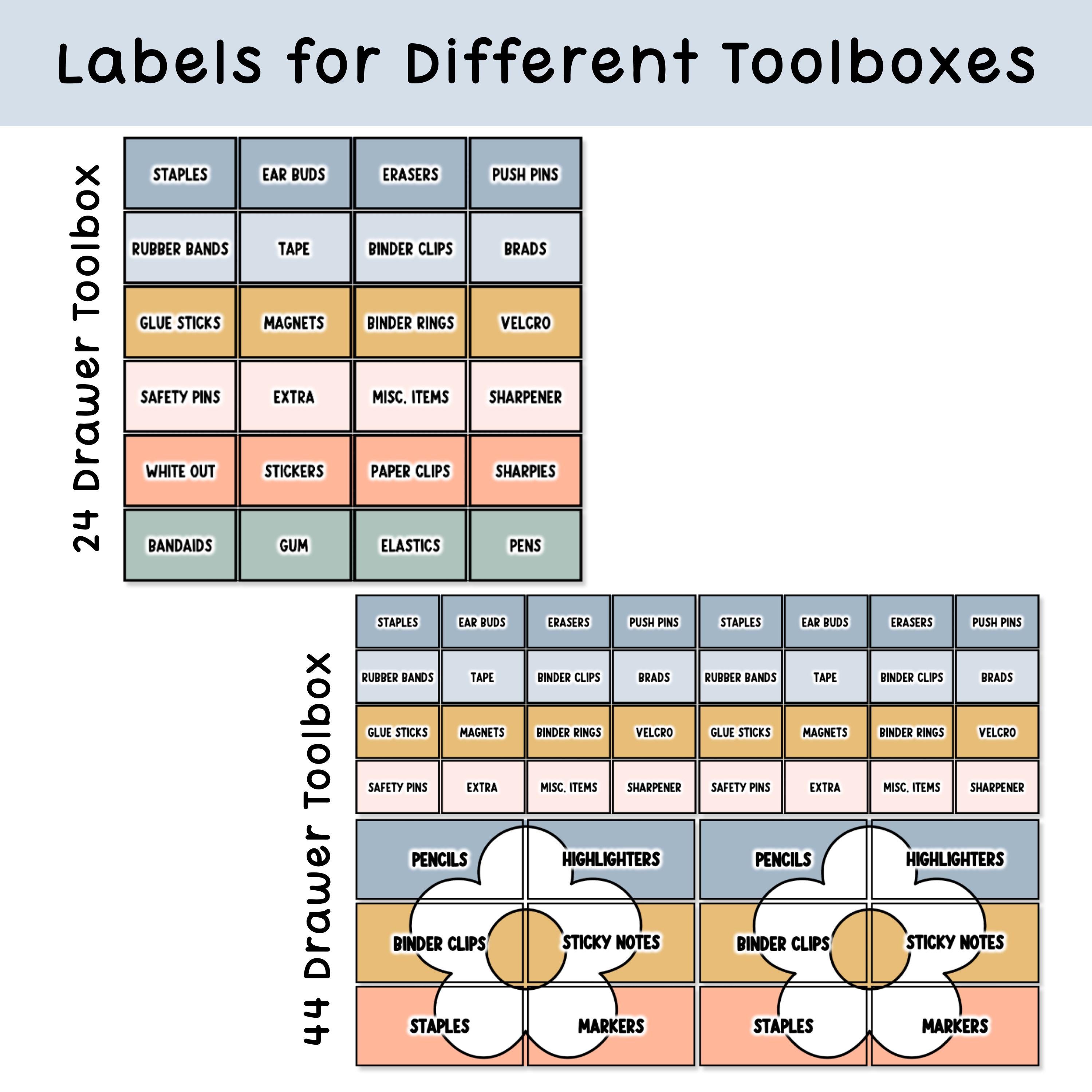 Boho Teacher Toolbox Labels - Editable and Matches Boho Classroom Decor ...