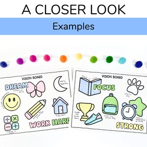 New Year Bulletin Board and Student Vision Board Craft & Writing - Etsy