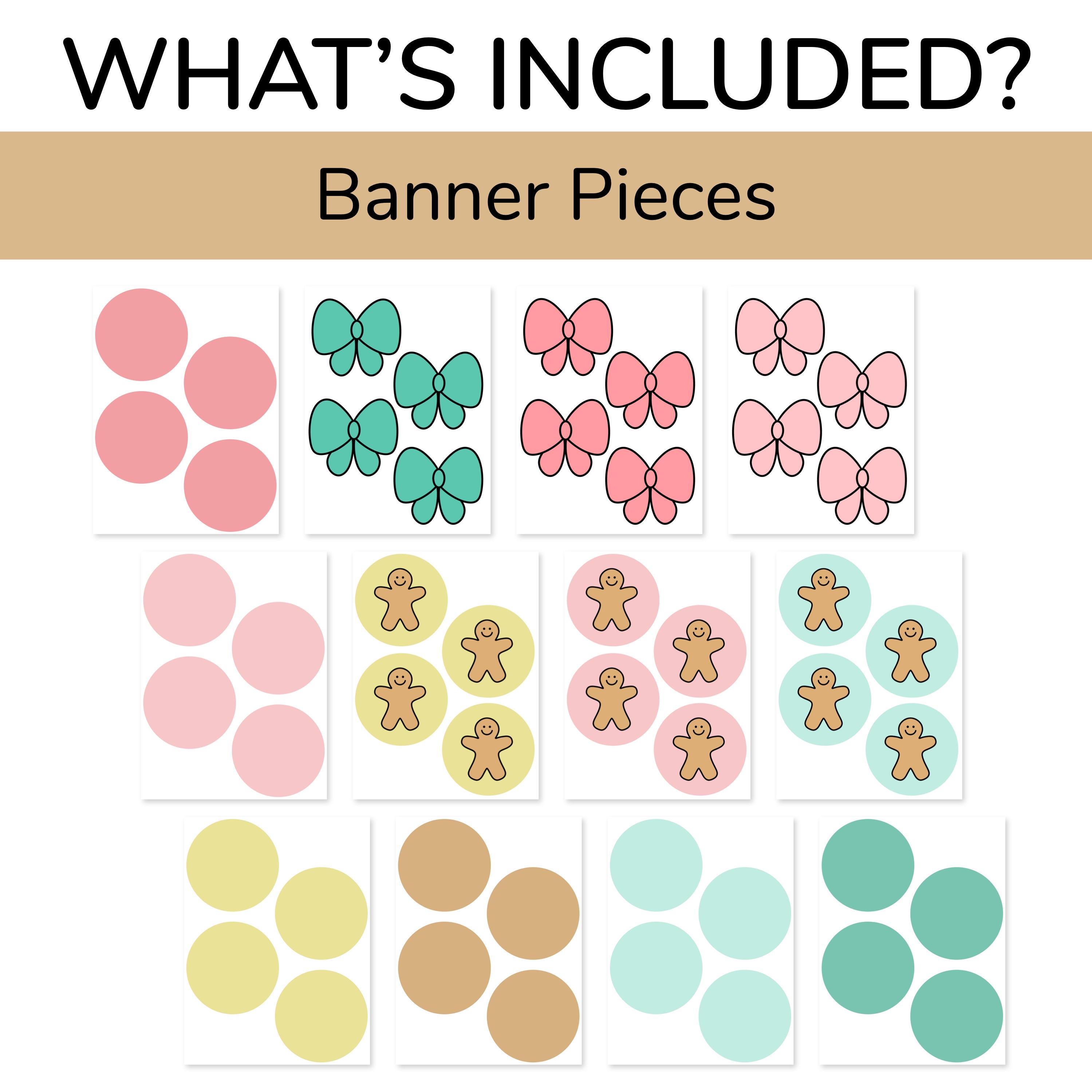 Gingerbread Bulletin Board Kit - Perfect as Winter Bulletin Board or ...