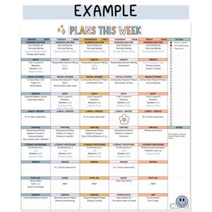 Digital Teacher Planner: A Google Sheets Teacher Planner for 2025-2026 ...