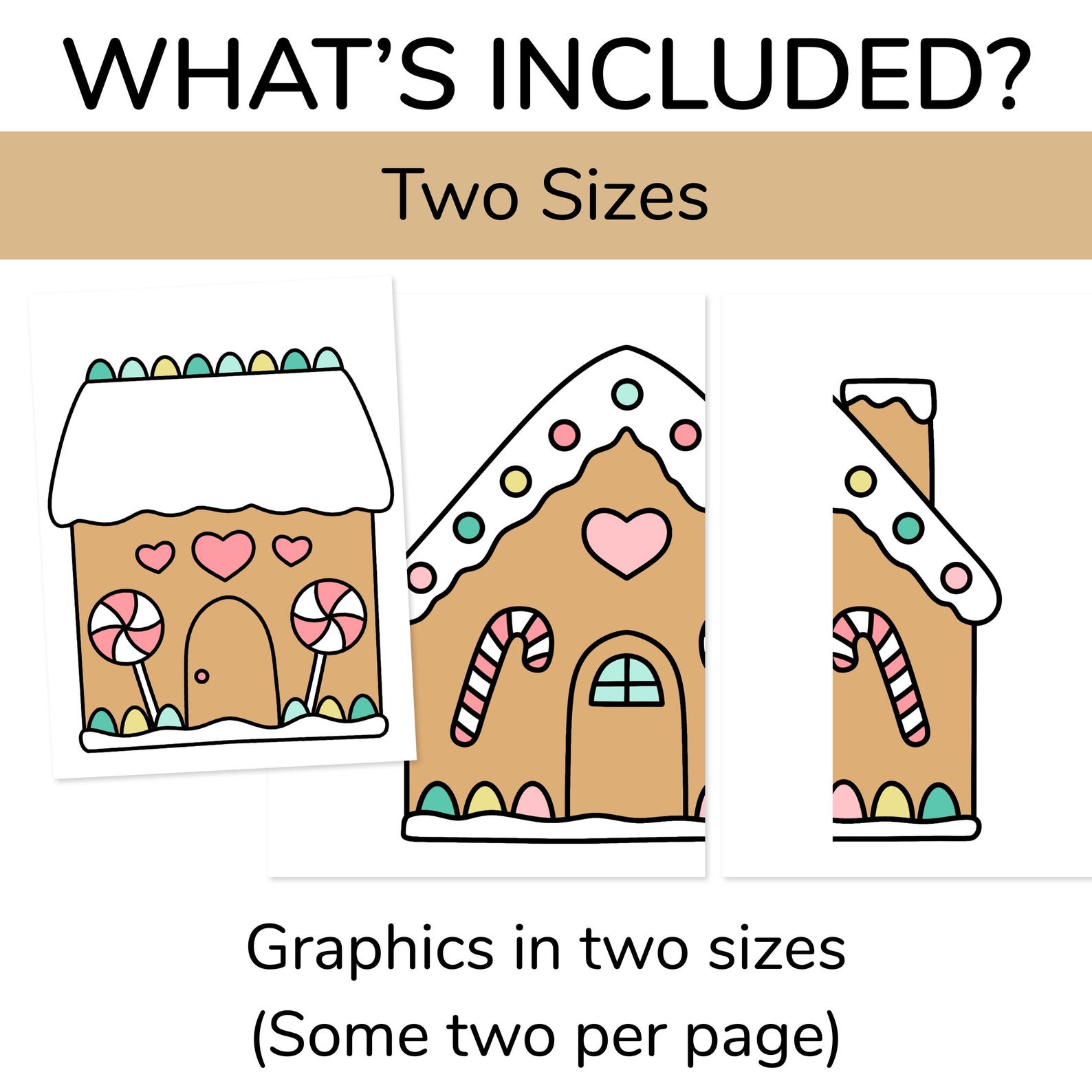 Gingerbread Bulletin Board Kit - Perfect as Winter Bulletin Board or ...