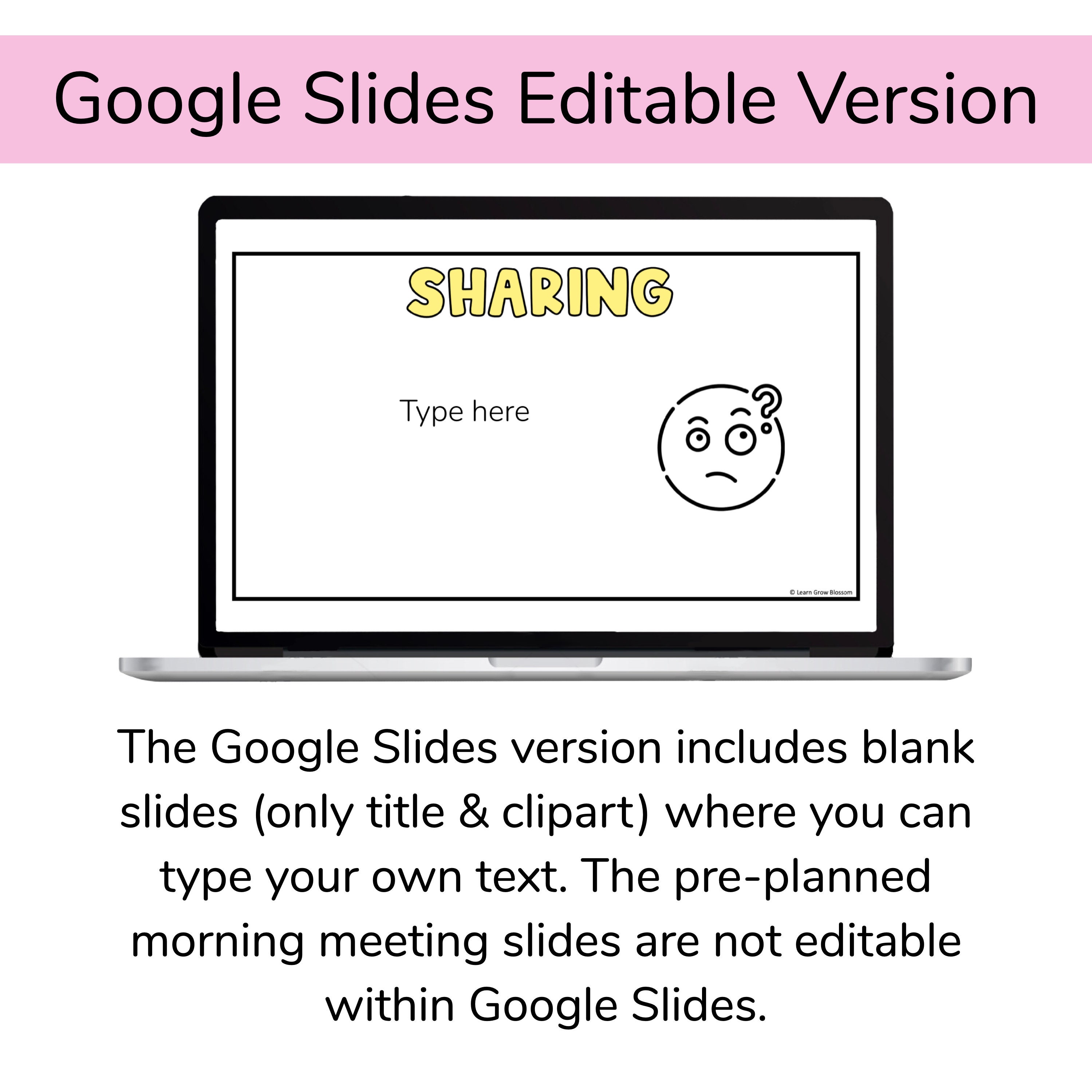 Morning Meeting Slides and Editable Google Slides Template for Teachers ...