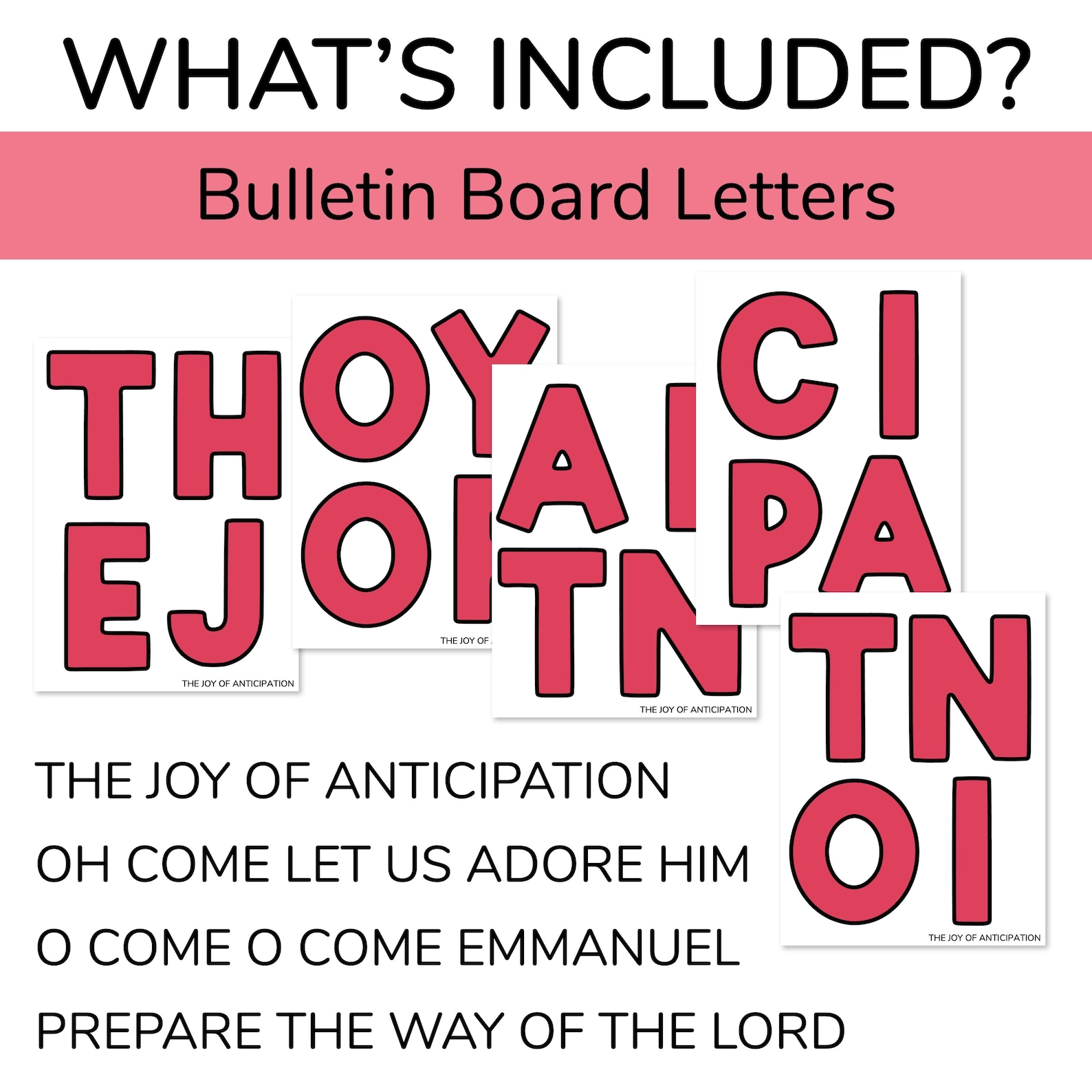 Advent Bulletin Board for Catholic Advent Wreath Display - Etsy