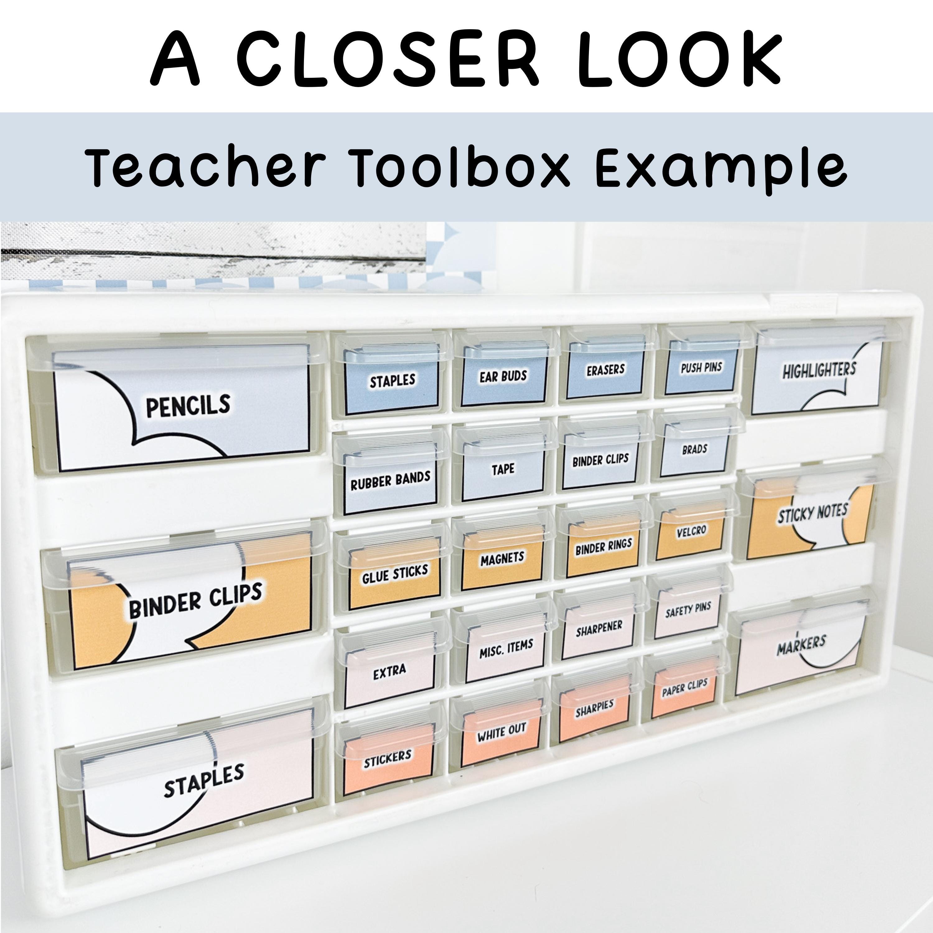Boho Teacher Toolbox Labels - Editable and Matches Boho Classroom Decor ...