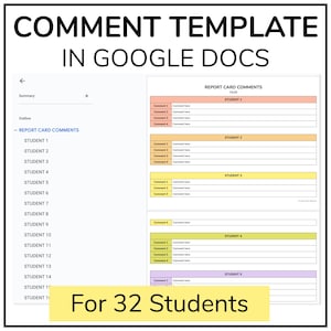 300+ Kindergarten Report Card Comments & Grade 1 Report Card Comments ...