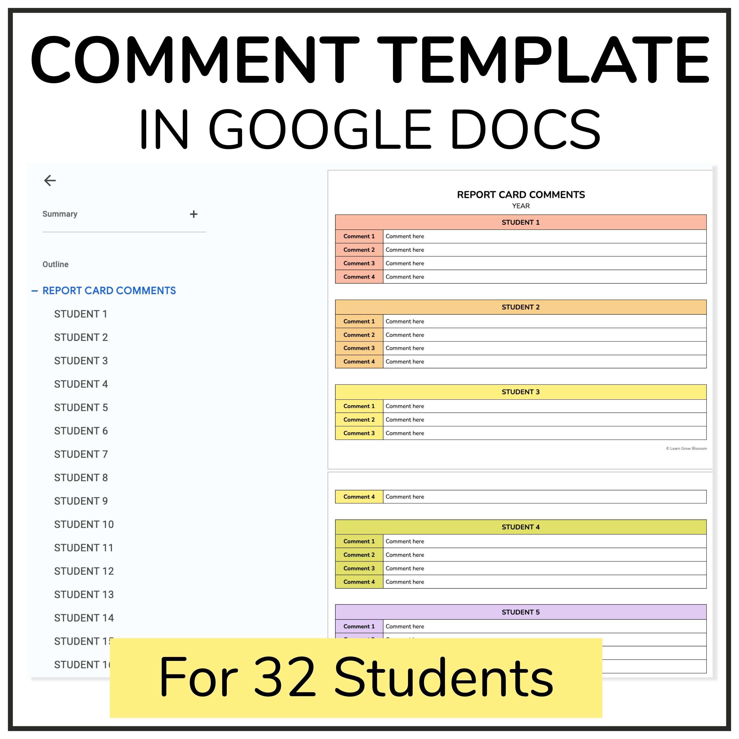 300+ Kindergarten Report Card Comments & Grade 1 Report Card Comments ...