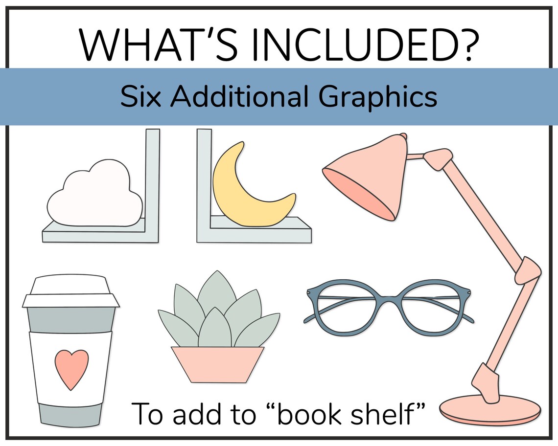 Books We've Read Bulletin Board Kit Books We (Instant Download) - Etsy