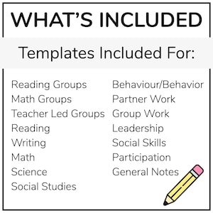 Digital Teacher Binder for Teacher Notes, Student Observations and ...