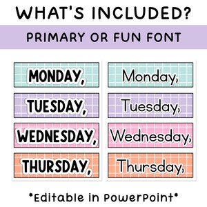 Composition Flip Calendar Editable for Pastel & Composition Notebook ...