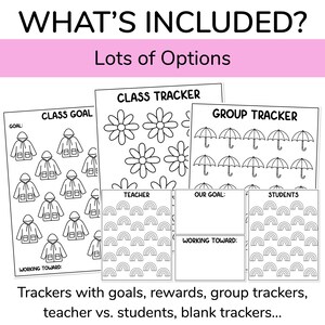 Spring Classroom Reward & Classroom Incentive Charts as Simple ...