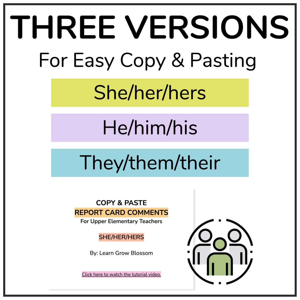 300 Report Card Comments Bank for Grades 4-6 is Fully Editable in ...