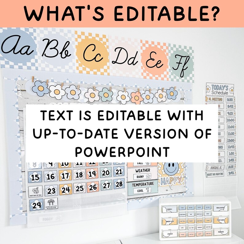 Fun Modern Boho Classroom Decor Bundle for a Boho Classroom Theme ...