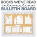 Books We've Read Bulletin Board Kit Books We (Instant Download) - Etsy