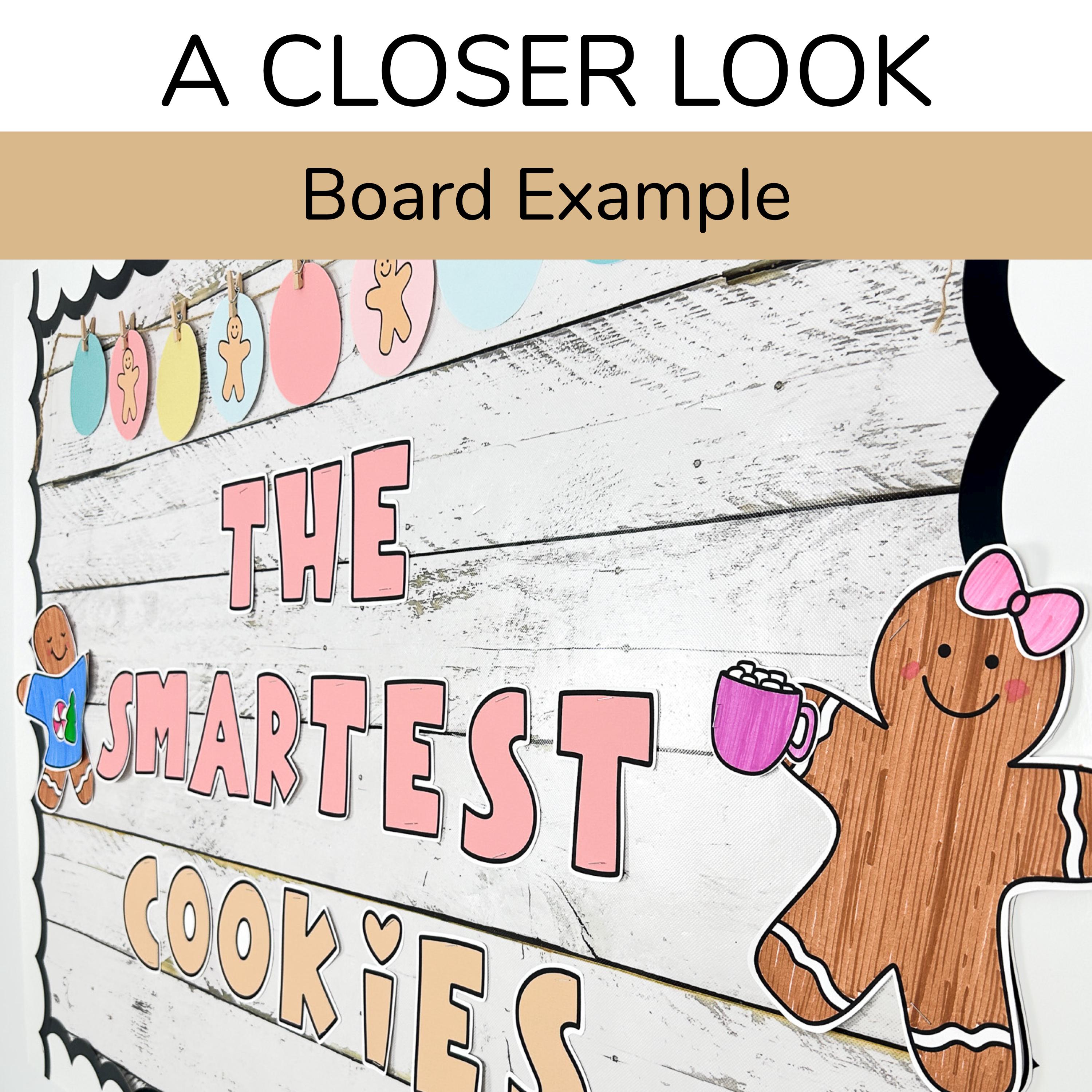 Gingerbread Man Craft as A Winter Bulletin Board, Christmas Bulletin ...