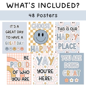 Boho Posters - Editable Clasroom Posters for Modern Boho Classroom ...
