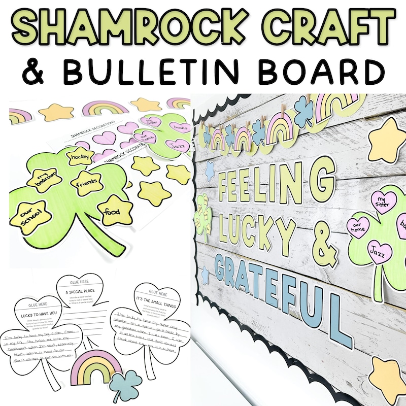 St Patricks Bulletin - Etsy