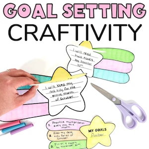 Shooting Star Goal Craft for Students Including SMART Goals for Goals ...
