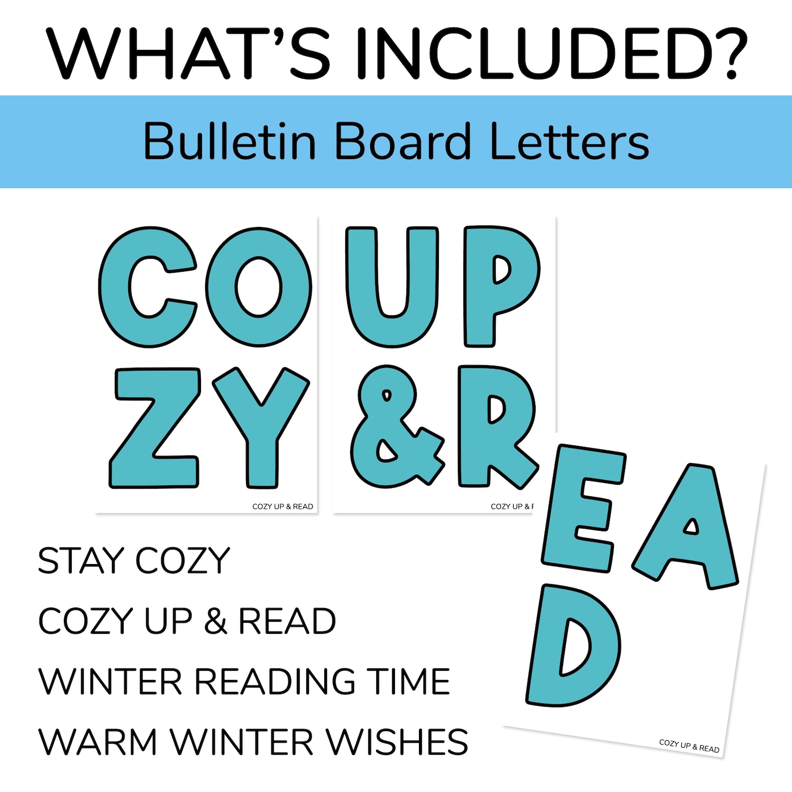 Winter Bulletin Board Kit, Winter Reading & Fireplace Bulletin Board - Etsy