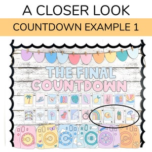 Summer Bulletin Board | Summer Countdown Bulletin Board | Summer ...