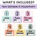 Composition Class Number Posters With Ten Frames and Numbers 1 to 20 ...
