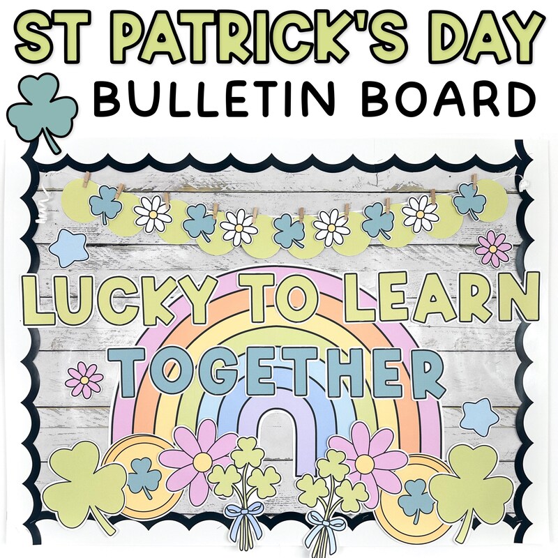 Shamrock Bulletin Boards - Etsy