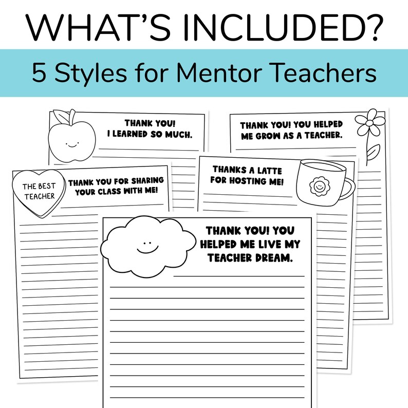 Student Teacher Goodbye Letter for Student Teacher Gift to Students ...