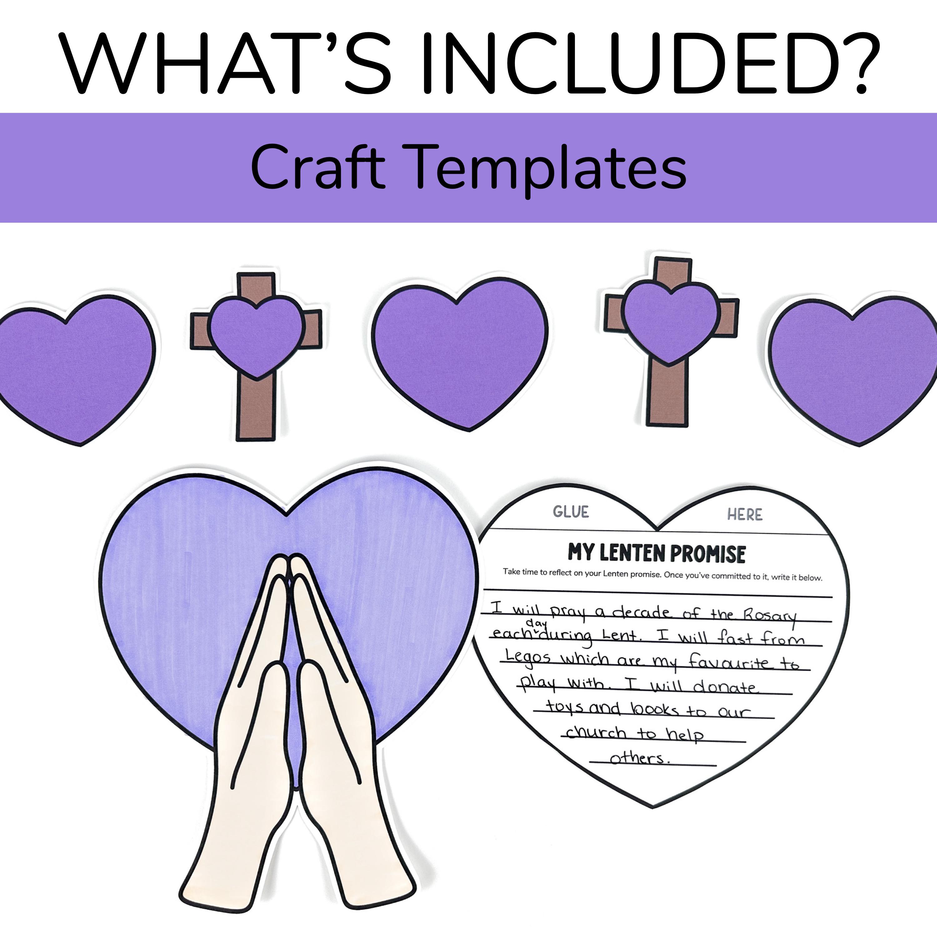 Lent Bulletin Board & Lent Craft for Kids - Etsy