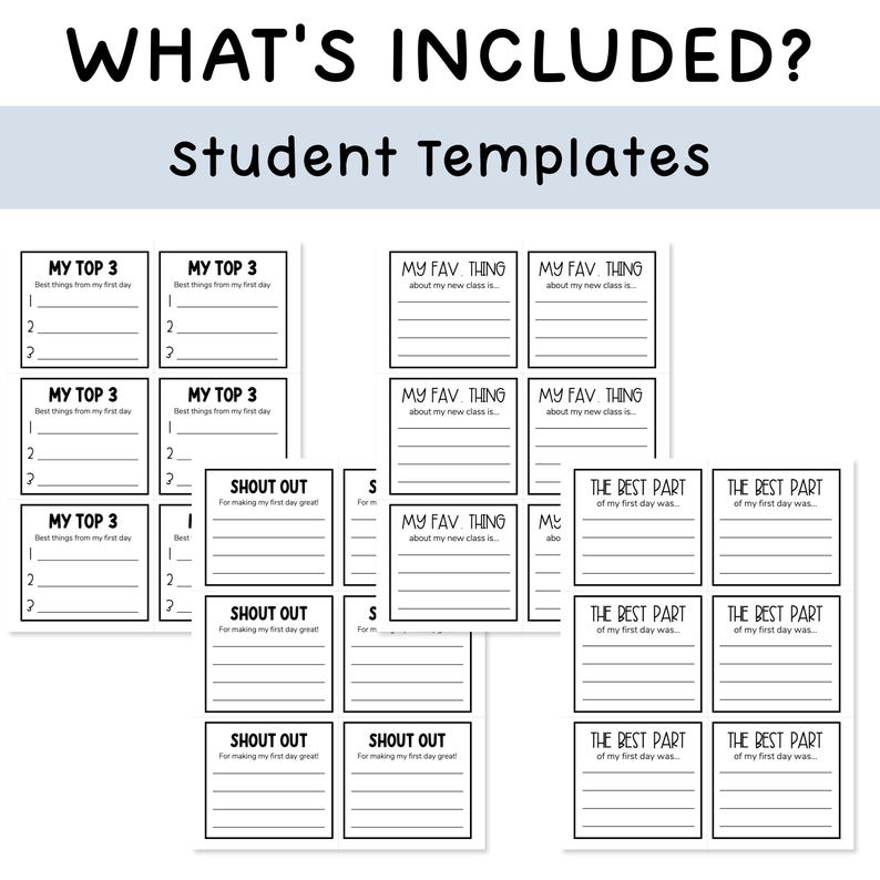 Back to School Bulletin Board Kit With a Student Back to School ...